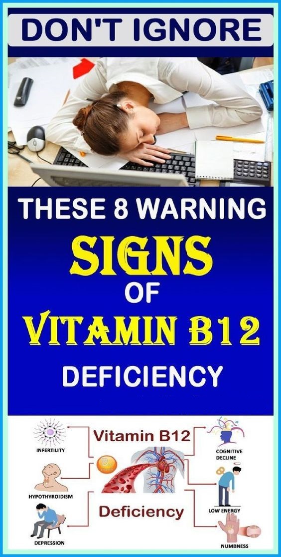 5 Warning Signs Of Vitamin B12 Deficiency You Should Never Ignore